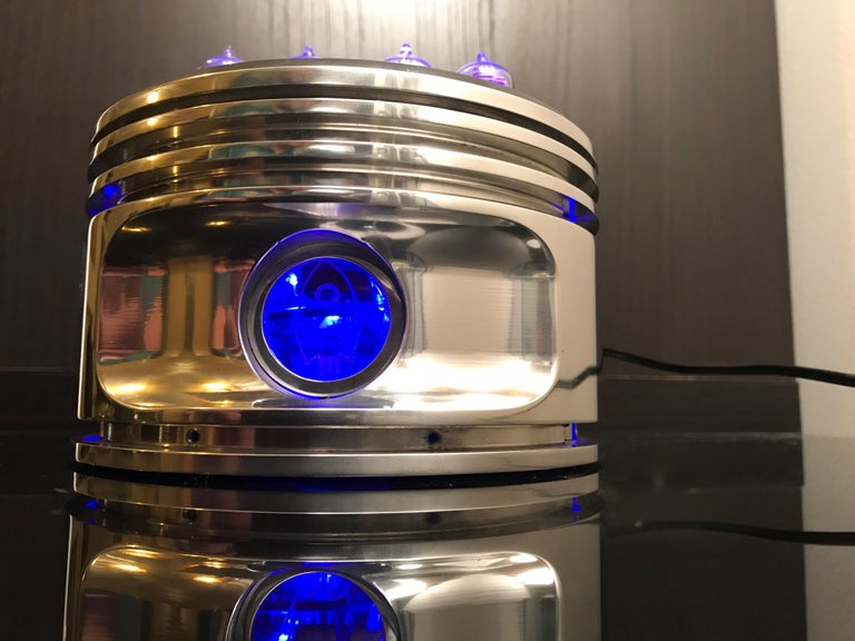 Jacobs Radial Engine “Nixie" Piston Clock For Sale at 1stDibs