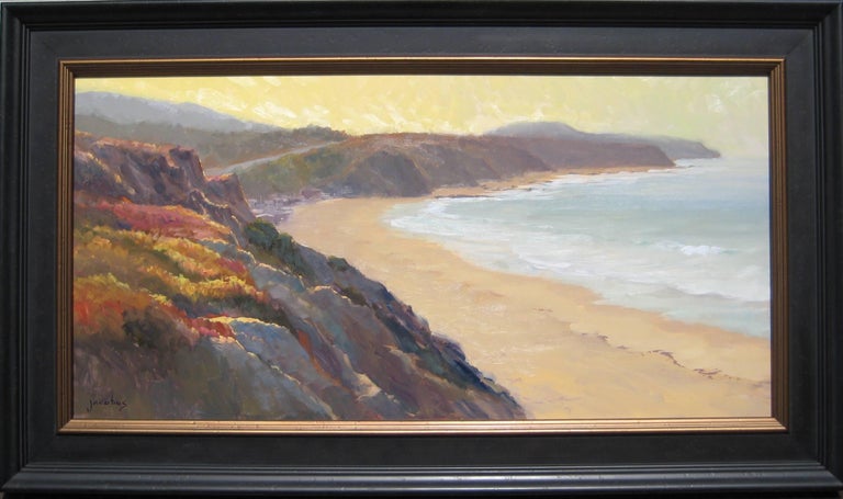 Jacobus Baas - "Crystal Cove Cliffs" Plein Air Oil Painting by Jacobus ...