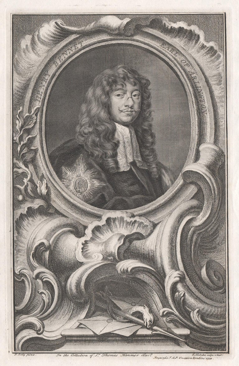 Jacobus Houbraken 1 - Henry Bennet Earl of Arlington, English Civil War ...