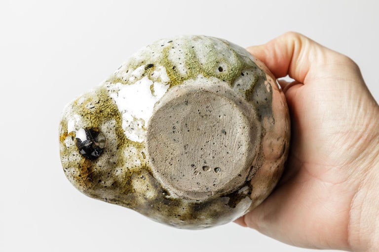 Jacqueline and Jean Lerat La Borne Stoneware Ceramic Ashtray Modern ...