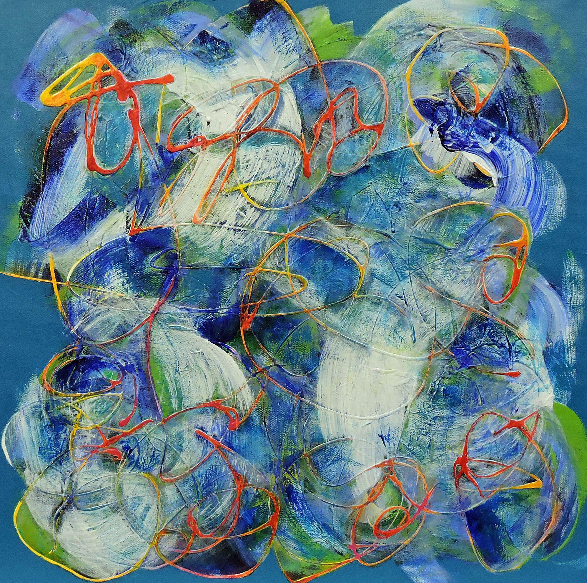 Jacqueline Doyle Allison - Magical, Painting, Acrylic on Canvas For ...