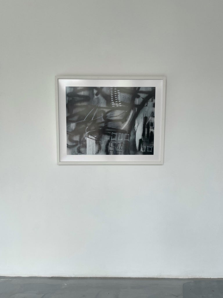 Jacqueline Jandrell - Downtown - acrylic and oil pastel on canvas For ...
