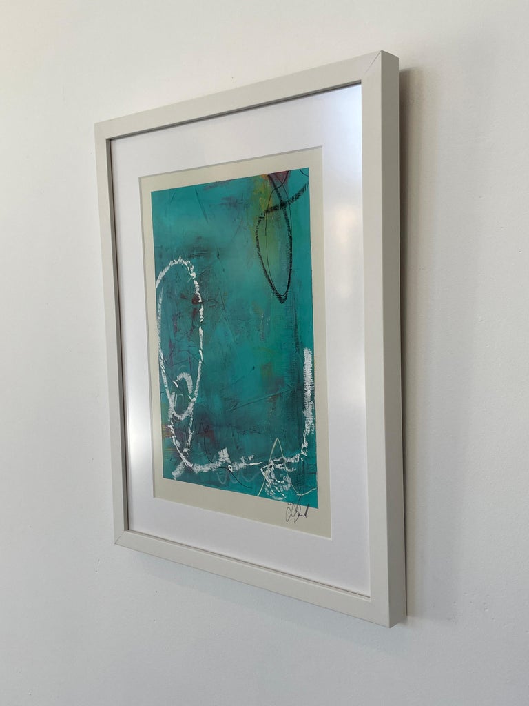 Jacqueline Jandrell - "Lucid" - mixed media art on canvas paper For ...