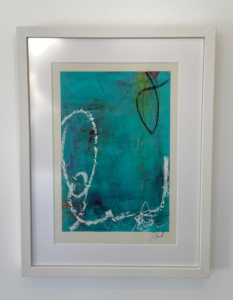 Jacqueline Jandrell - "Lucid" - mixed media art on canvas paper For ...