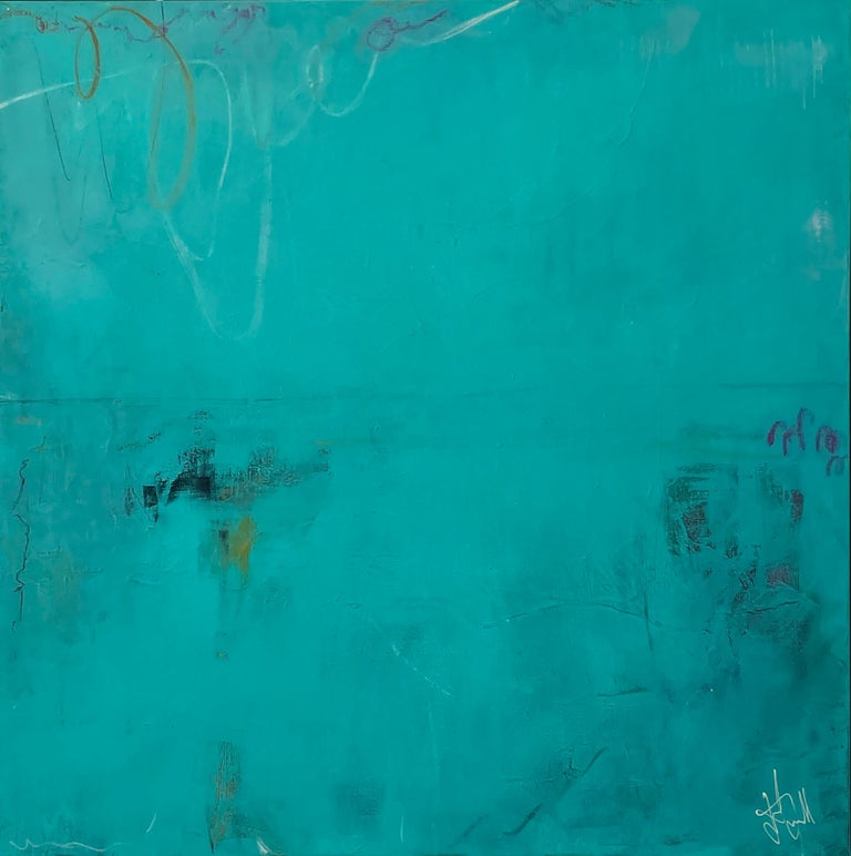 Jacqueline Jandrell - "Lumiere" - mixed media on canvas For Sale at 1stDibs