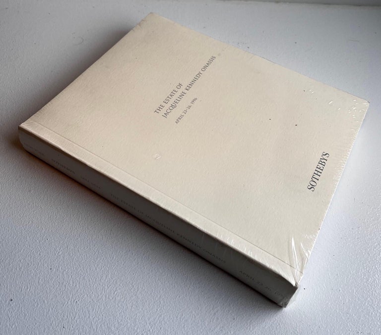 Jacqueline Kennedy Onassis, Sotheby's Auction Catalogue, New in Wrapper ...