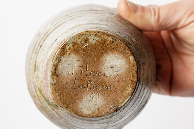 Jacqueline Lerat La Borne 1949 Stoneware Ceramic Decorative Box, 20th ...