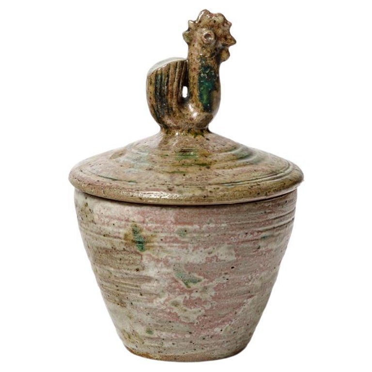 Jacqueline Lerat La Borne 1949 Stoneware Ceramic Decorative Box, 20th ...