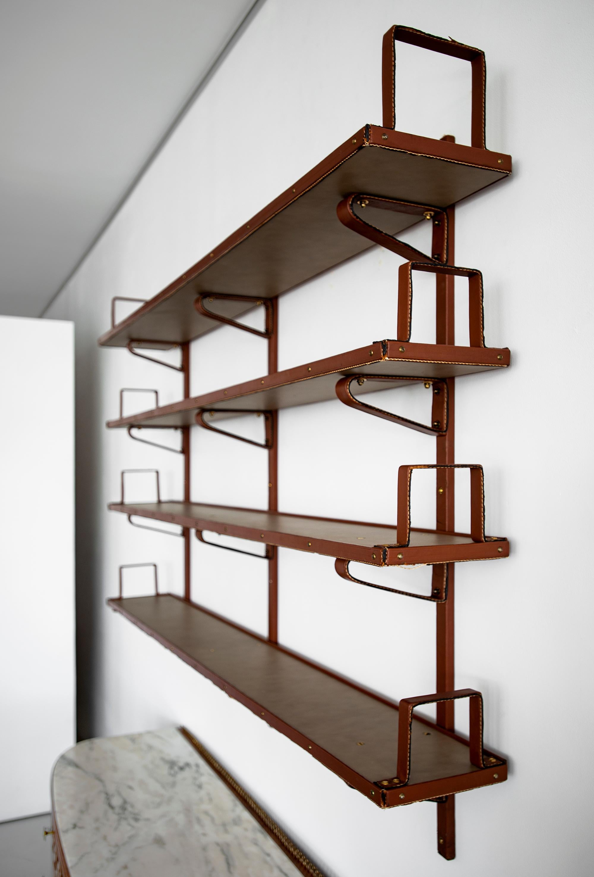 Jacques Adnet Bibliothèque at 1stDibs