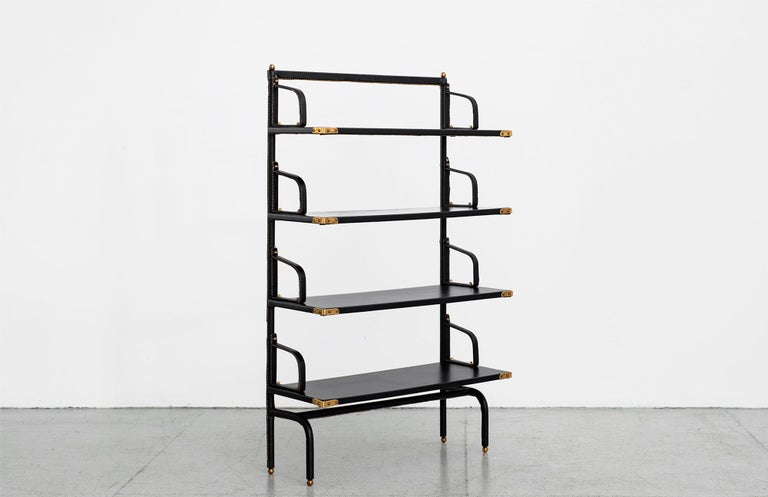 Jacques Adnet Bookcase at 1stDibs