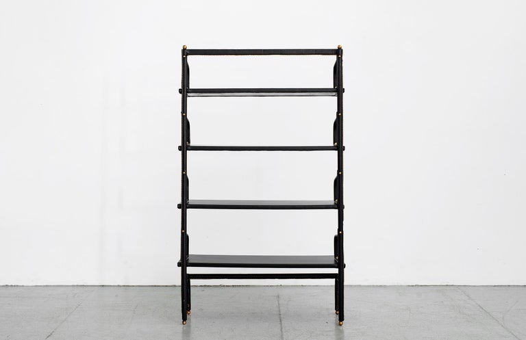 Jacques Adnet Bookcase at 1stDibs