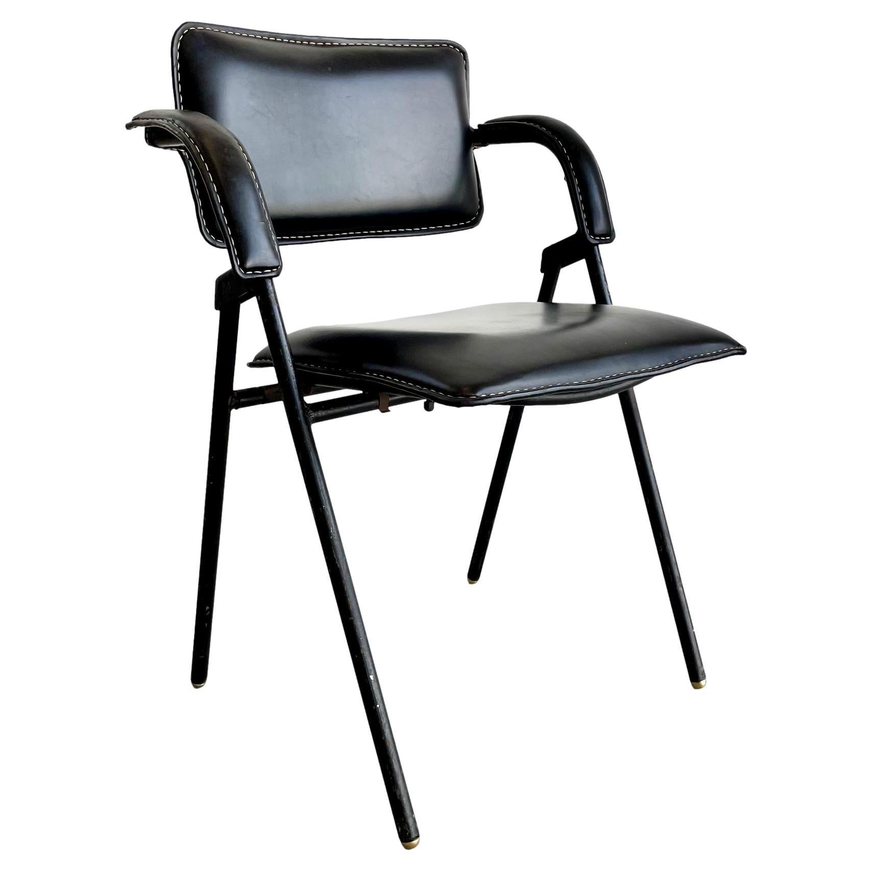 Jacques Adnet for Air France Boardroom Chair at 1stDibs