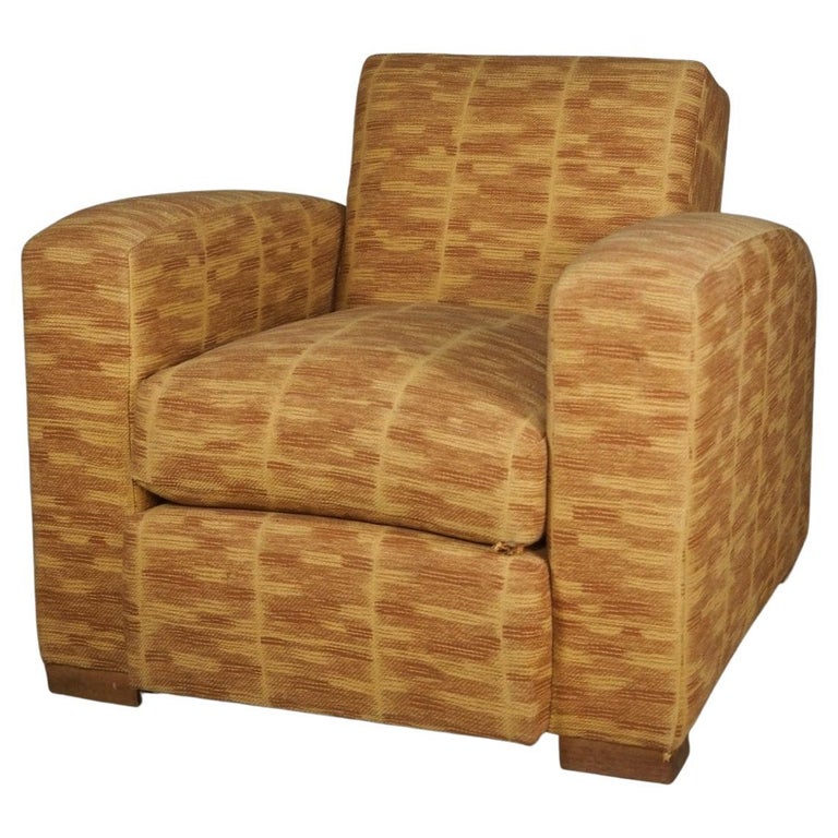 Jacques Adnet Pair of Modernist Club Chairs For Sale at 1stDibs