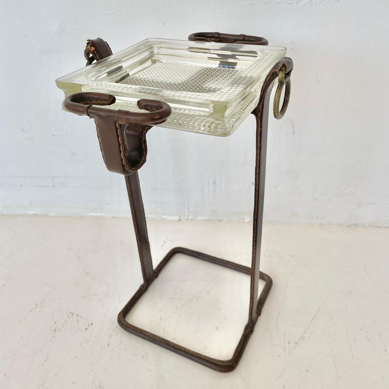 Jacques Adnet Side Table For Sale at 1stDibs