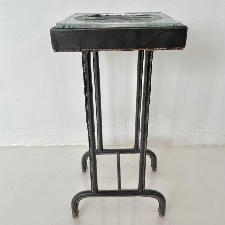 Jacques Adnet Side Table at 1stDibs