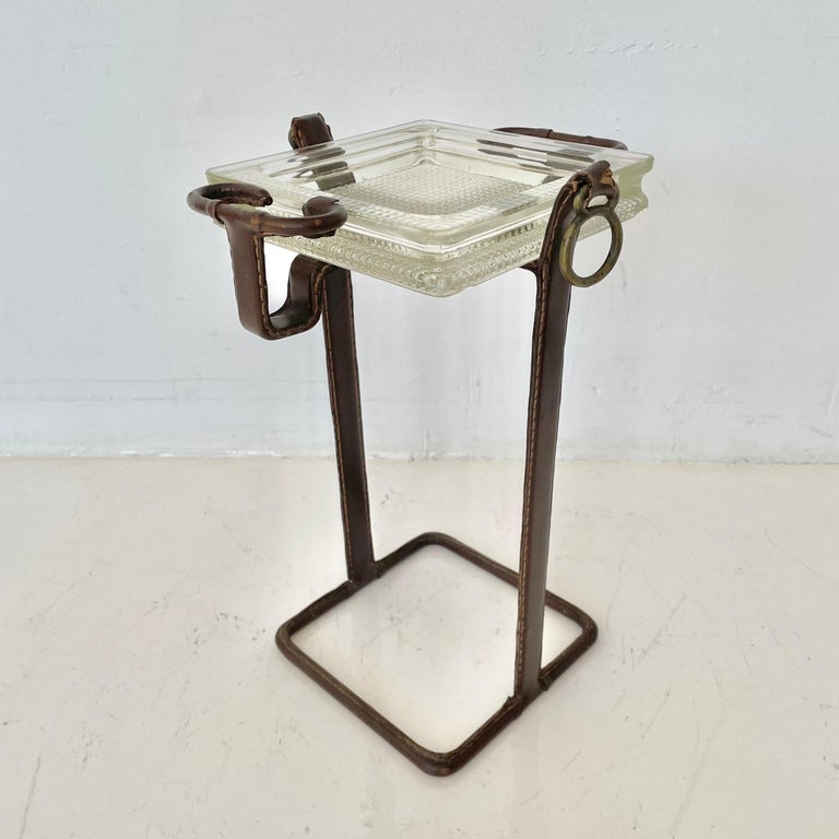 Jacques Adnet Side Table For Sale at 1stDibs