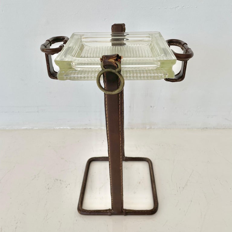 Jacques Adnet Side Table For Sale at 1stDibs