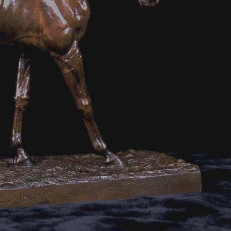 Jacques-Auguste Fauginet - Beggarman - Horse Sculpture - Jacque Auguste ...