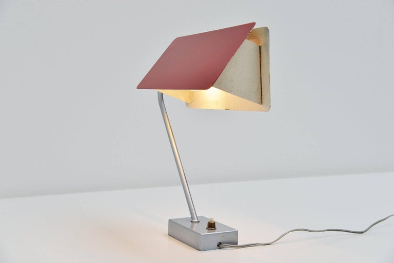 Jacques Biny 238 table lamp Luminalite France, 1958 at 1stDibs