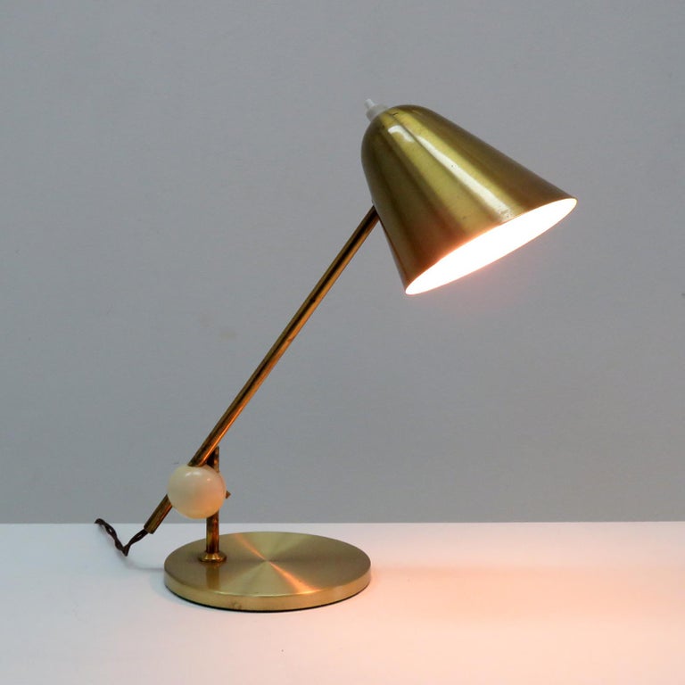 Jacques Biny Table Lamp, 1950 For Sale at 1stDibs