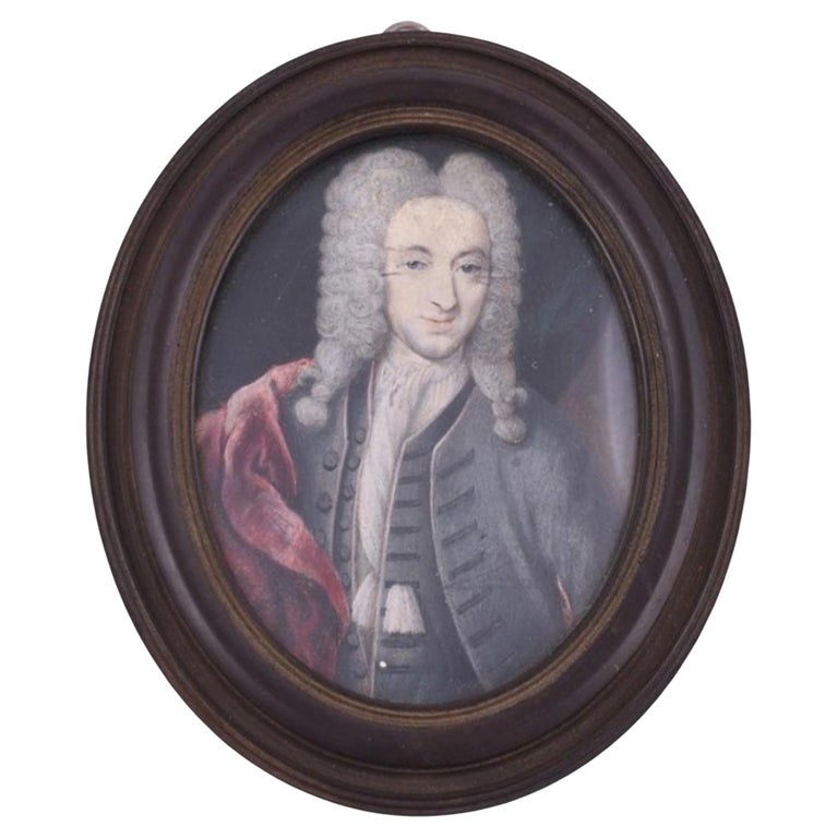 Jacques Bisson Porträt-Miniatur im Angebot bei 1stDibs