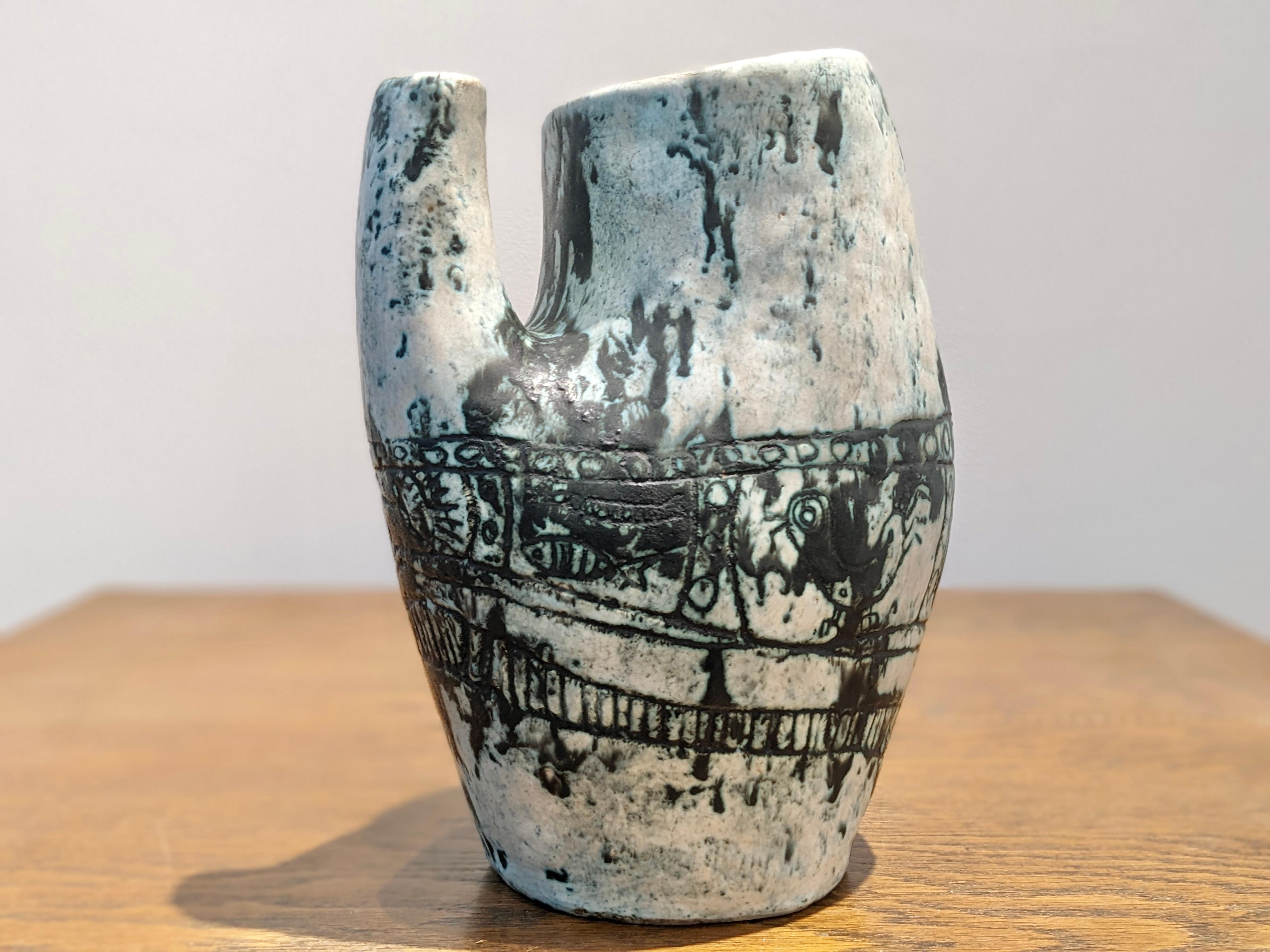 Jacques Blin Ceramic Pot For Sale at 1stDibs