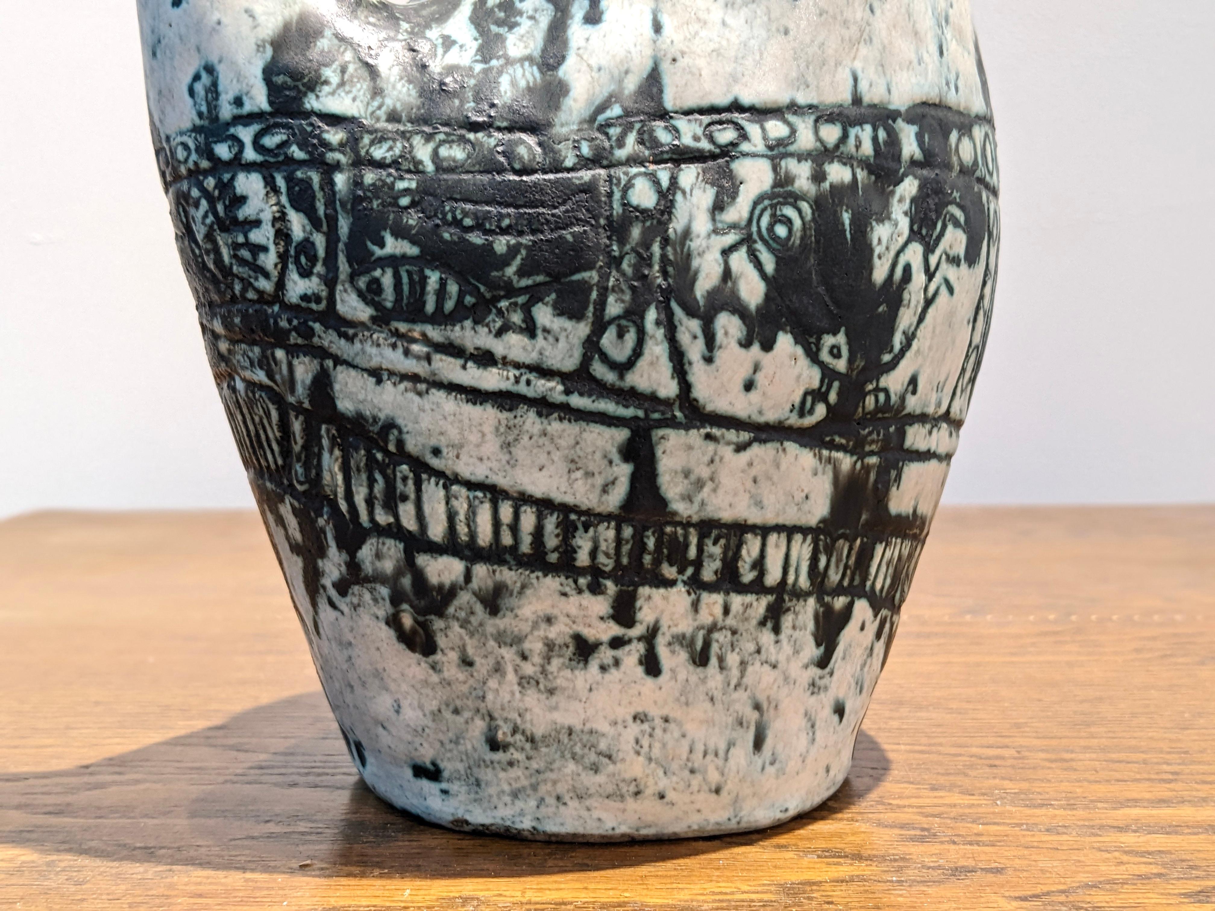 Jacques Blin Ceramic Pot For Sale at 1stDibs