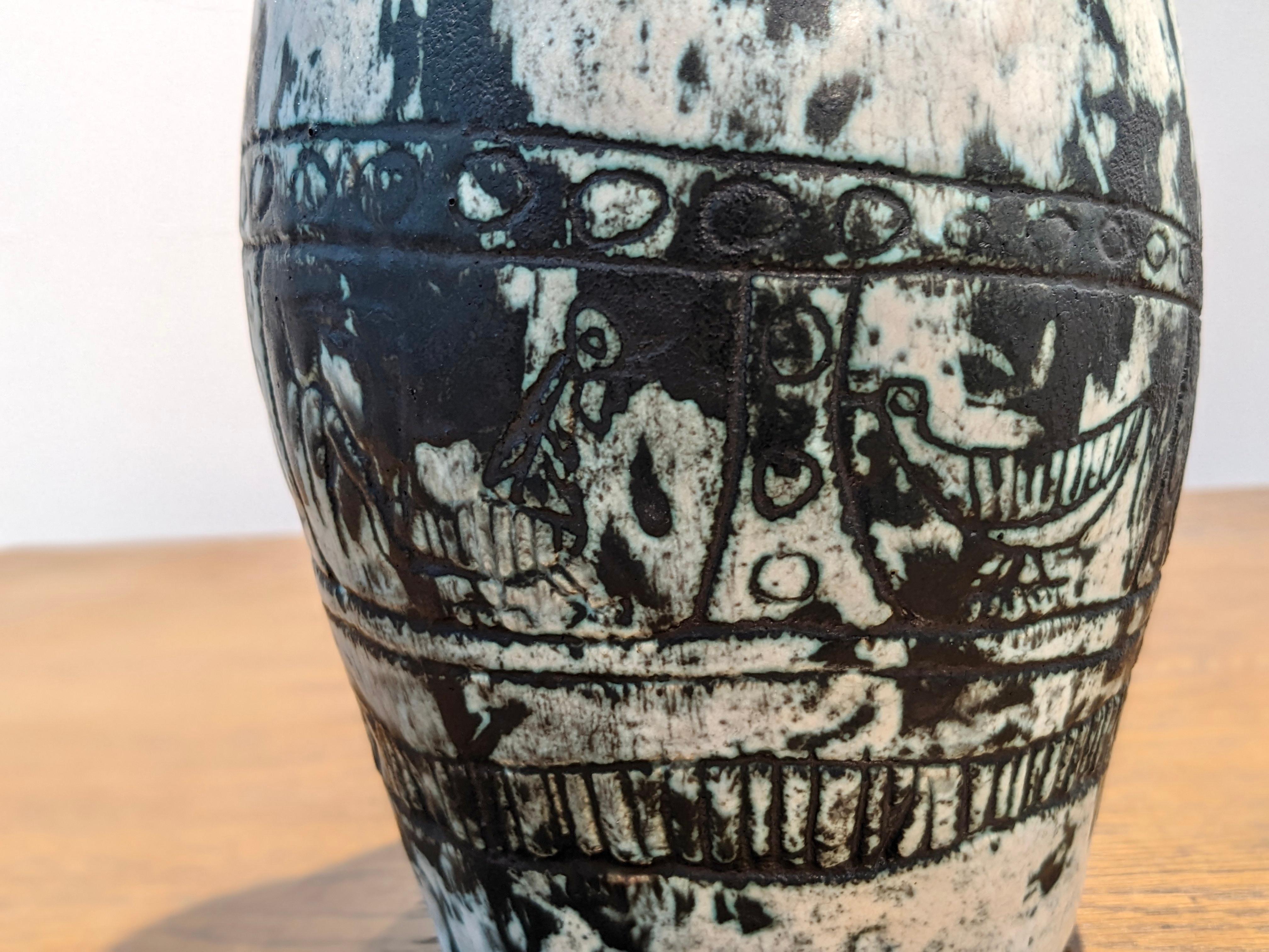 Jacques Blin Ceramic Pot For Sale at 1stDibs