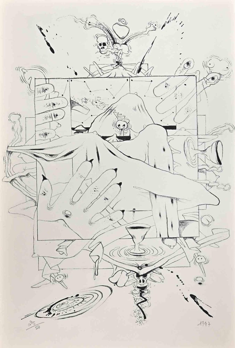 Jacques Chemay - Lithographic Passages - Lithograph by Jacques Chemay - 1997 For Sale at 1stDibs