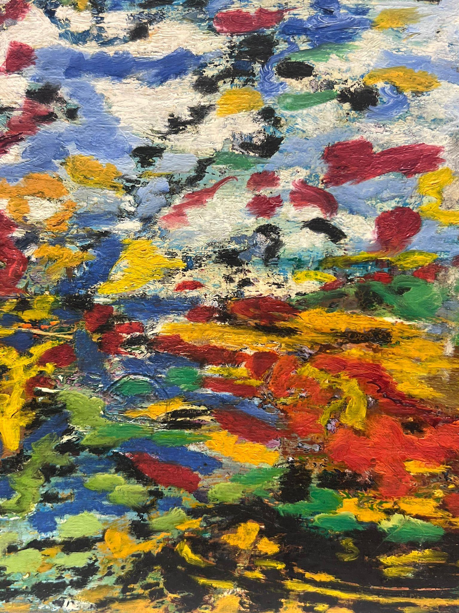 Jacques Coulais (1955-2011) - French Expressionist Colourful Dotty ...