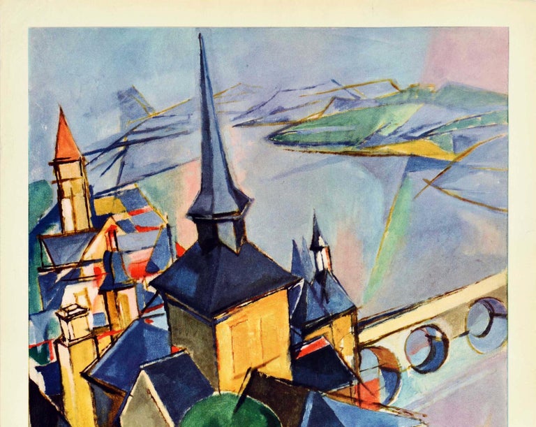 Jacques Despierre - Original Vintage Railway Travel Poster France Loire ...