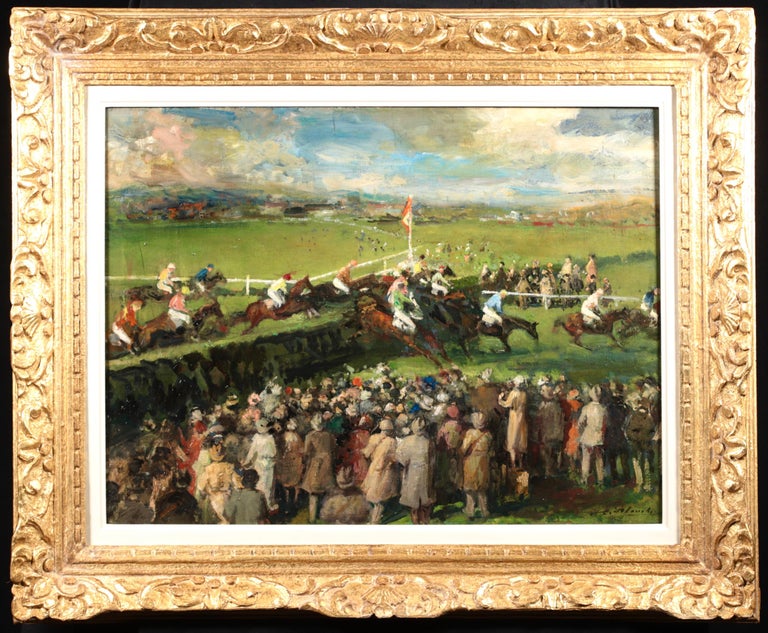 Jacques Emile Blanche - At the Races - Post Impressionist Horses and ...