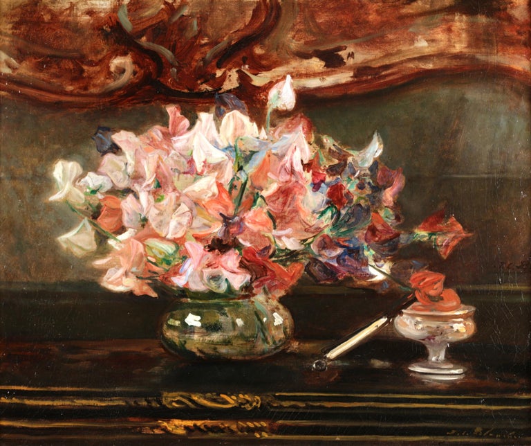 Jacques Emile Blanche - Bouquet - Post Impressionist Still Life Oil ...