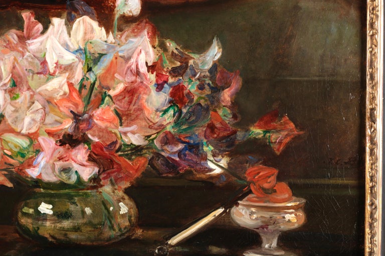 Jacques Emile Blanche - Bouquet - Post Impressionist Still Life Oil ...