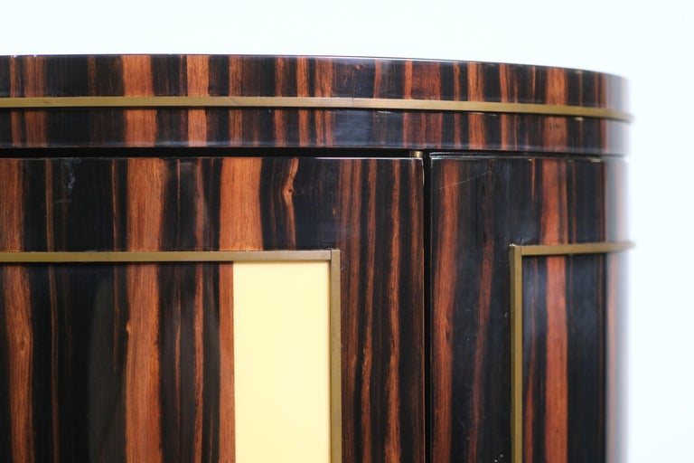 Jacques Émile Ruhlmann French Art Deco Rosewood Cabinet For Sale at 1stDibs