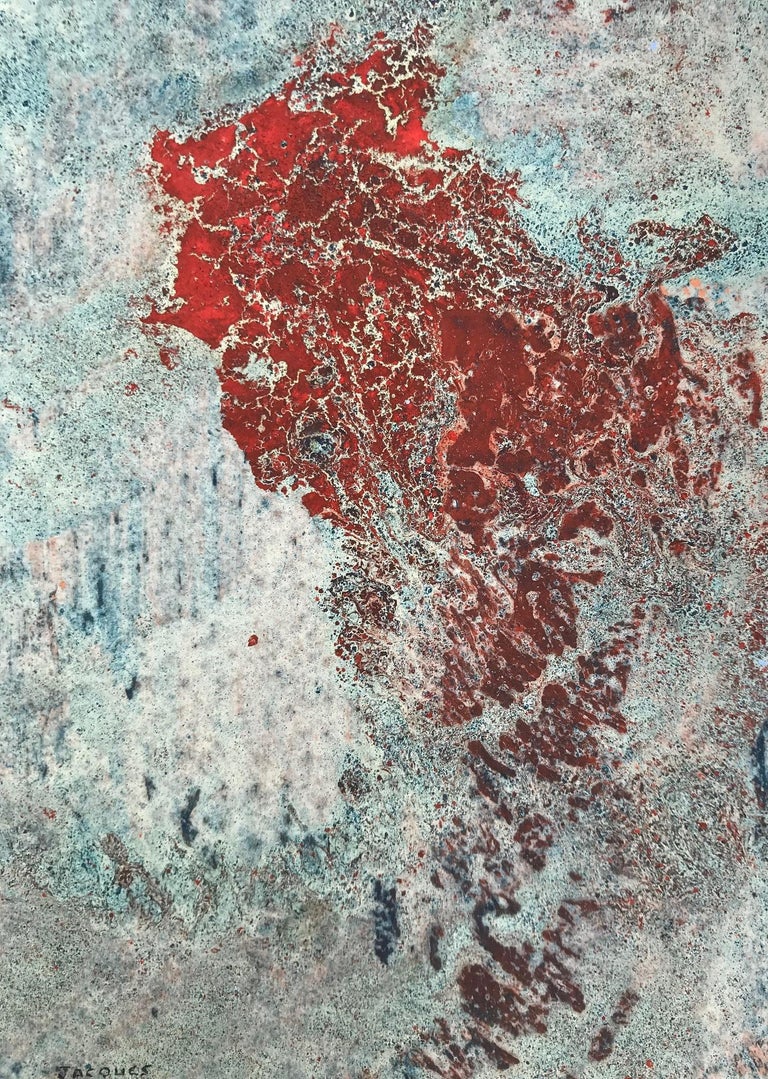 Jacques Fouquet Abstract Painting For Sale at 1stDibs