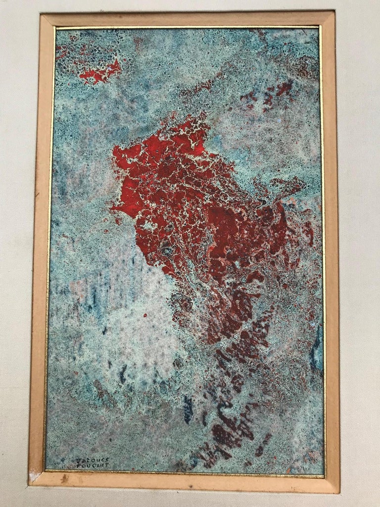 Jacques Fouquet Abstract Painting For Sale at 1stDibs