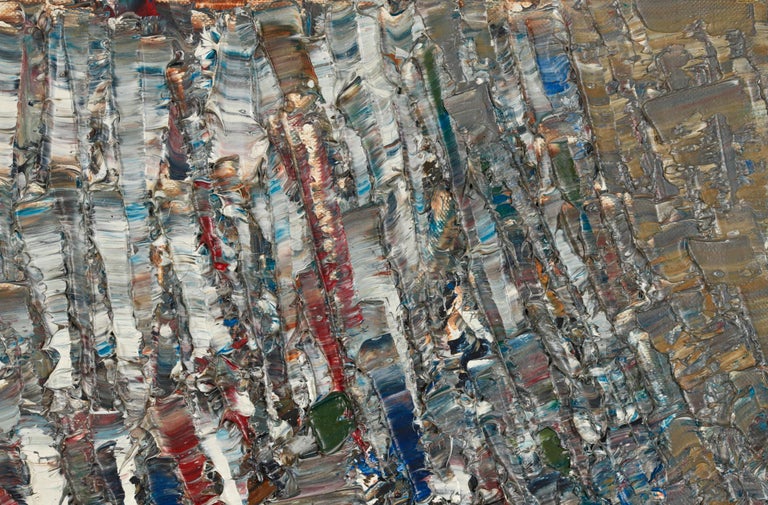 Jacques Germain - Composition - French Abstract Oil Painting by Jacques ...