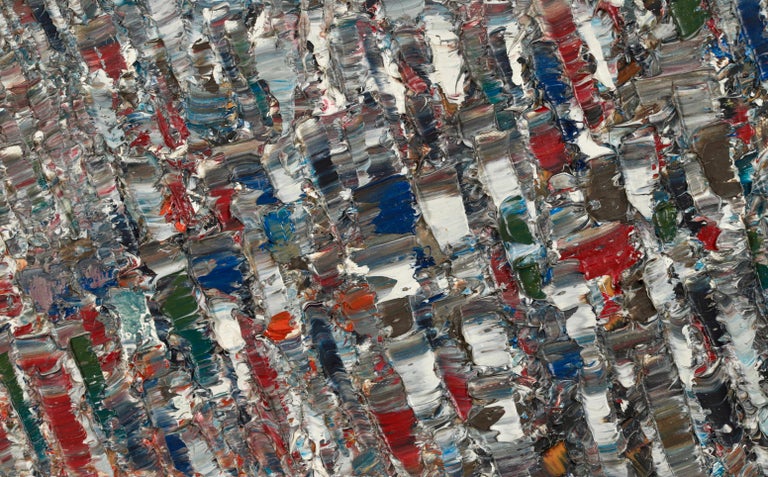 Jacques Germain - Composition - French Abstract Oil Painting by Jacques ...