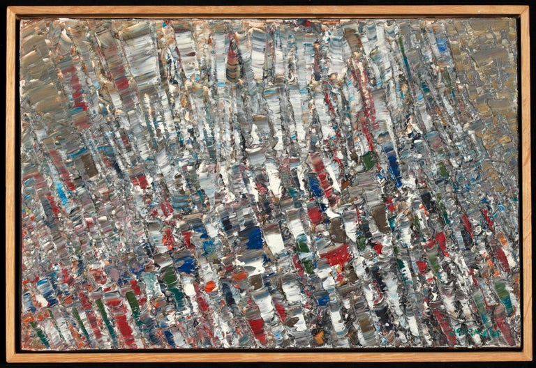Jacques Germain - Composition - French Abstract Oil Painting by Jacques ...