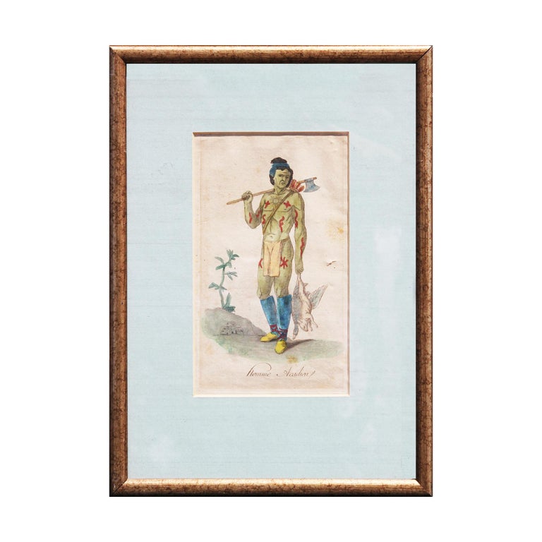 Jacques Grasset de Saint-Sauveur - "Homme Acadien" Hand Tinted ...
