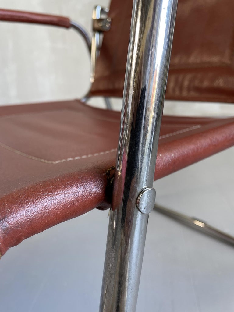 Jacques Hitier, Pair of Tubauto Armchairs, France, 1950 For Sale at 1stDibs