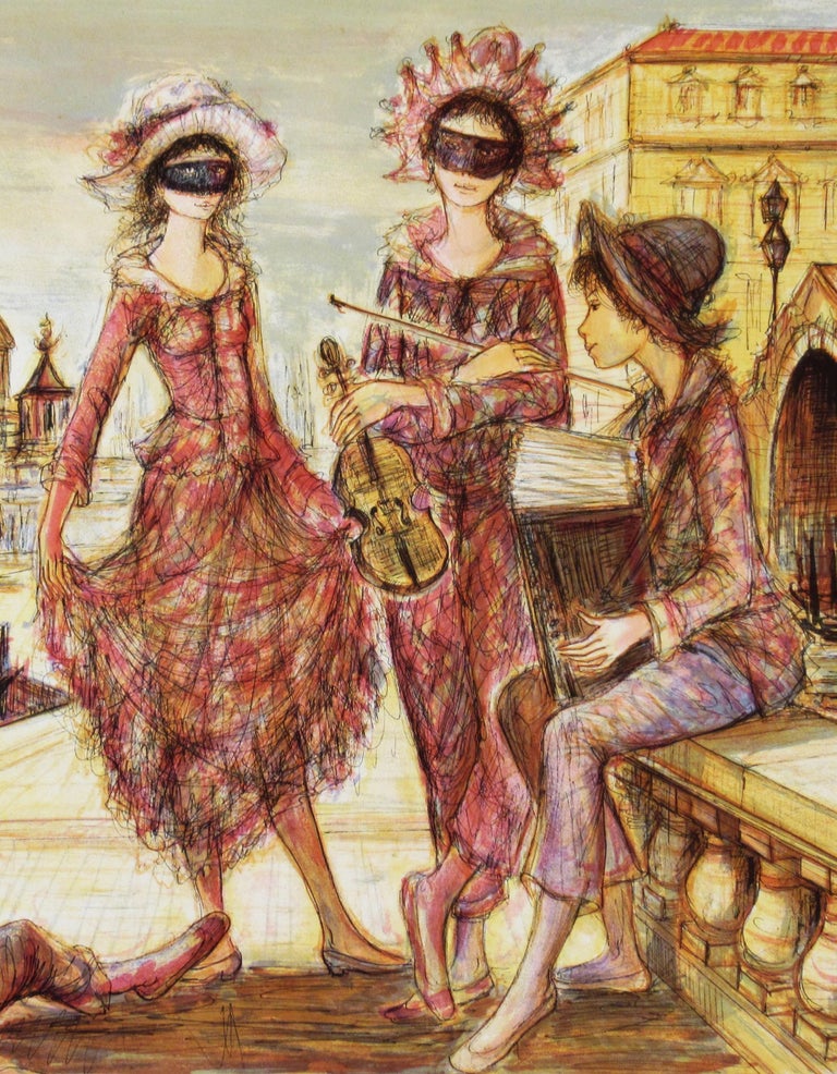 Jacques LaLande - Masquerade For Sale at 1stDibs