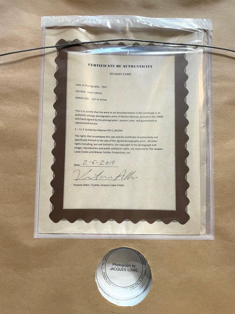 Jacques Lowe - Marilyn Monroe Smile For Sale at 1stDibs