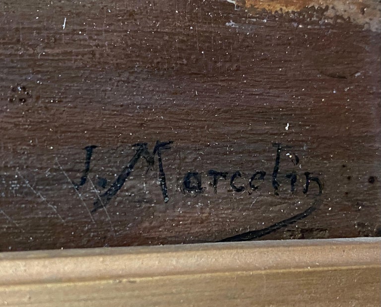 Jacques Marcelin - French 19th century Impressionist landscape painting ...