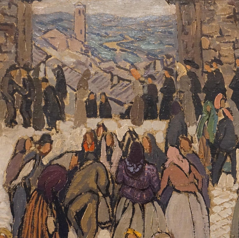 Jacques Martin Ferrieres Le Marche D'Assise, 1927 For Sale at 1stDibs