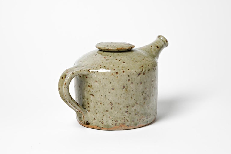 Jacques Migeon Grey Stoneware Ceramic Tea Pot La Borne 1970 Design ...