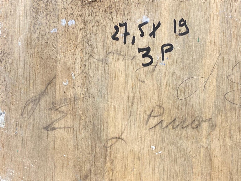 Jacques Pinon, French Expressionist Landscape Oil Painting For Sale at ...