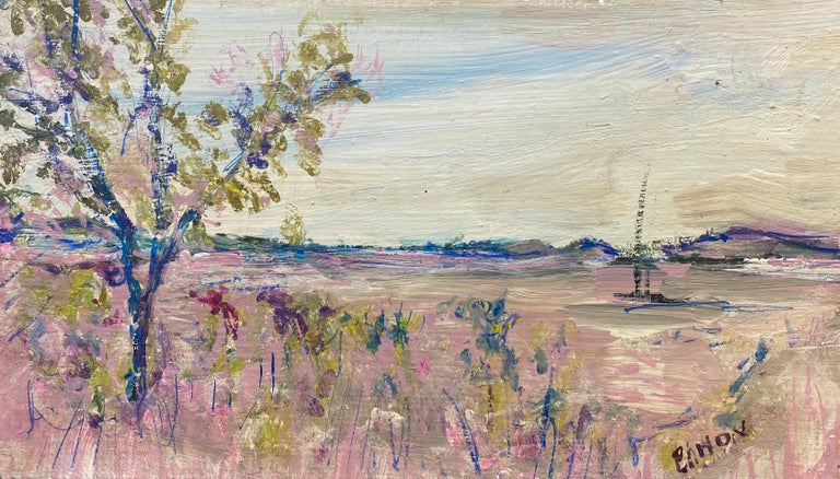 Jacques Pinon - JACQUES PINON - FRENCH EXPRESSIONIST LANDSCAPE OIL ...