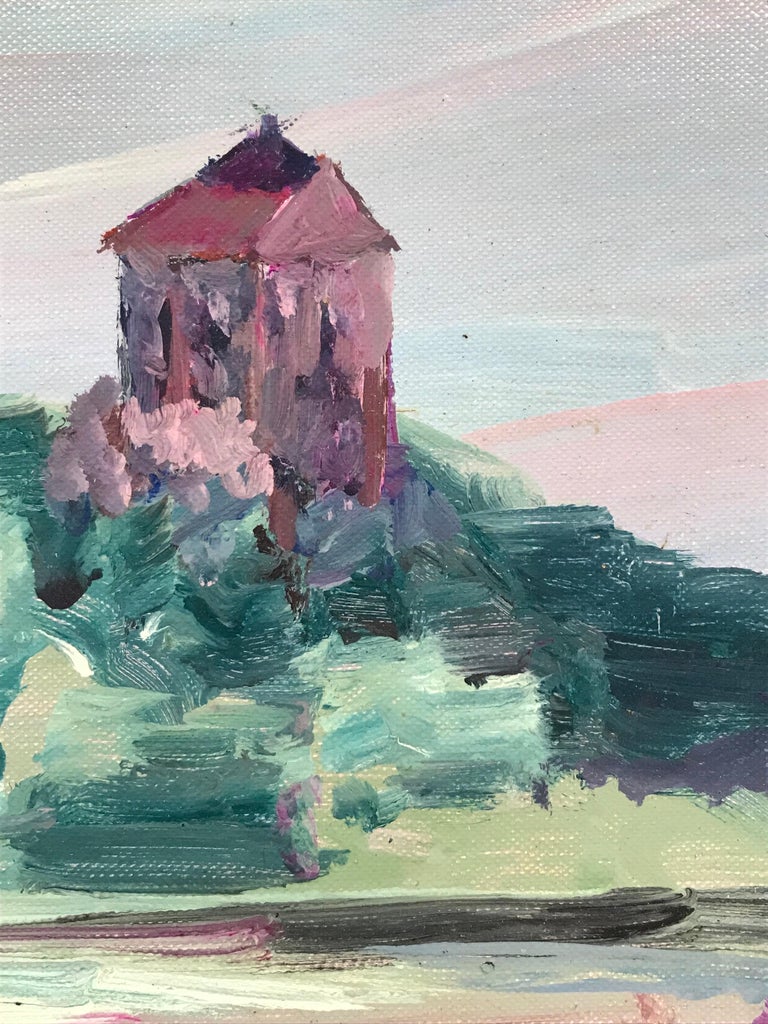 Jacques Pinon - JACQUES PINON - FRENCH EXPRESSIONIST LANDSCAPE Purple ...